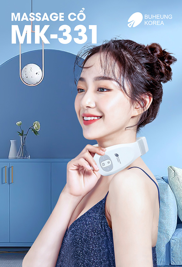 Máy massage cổ Buheung MK-331 Giá Rẻ, Chính Hãng | Nguyễn Kim