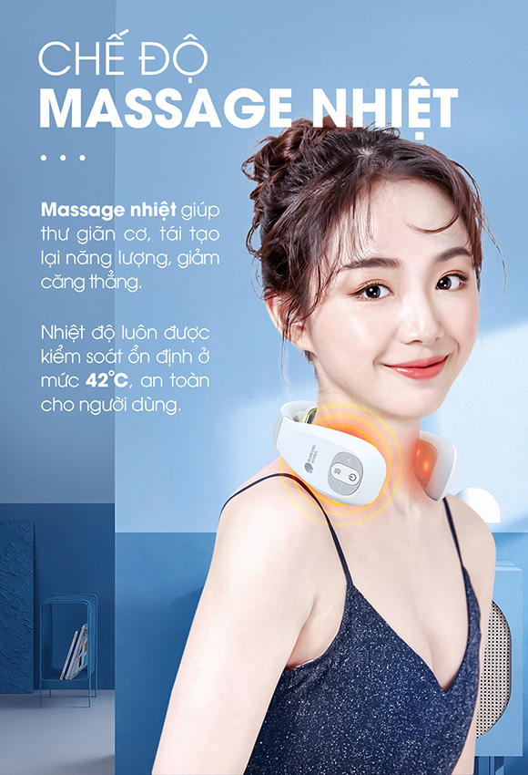 Máy massage cổ Buheung MK-331 Giá Rẻ, Chính Hãng | Nguyễn Kim