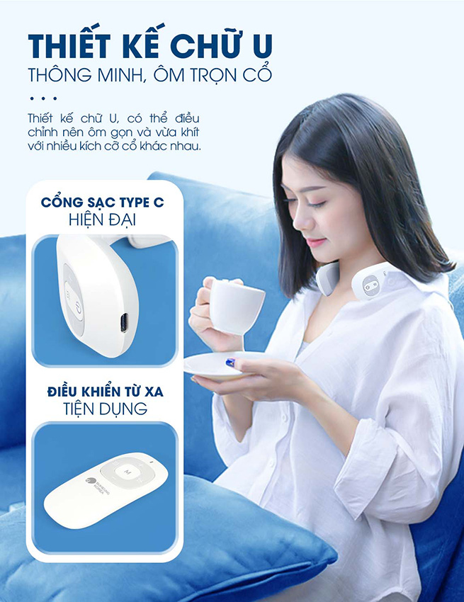 Máy massage cổ Buheung MK-331 Giá Rẻ, Chính Hãng | Nguyễn Kim
