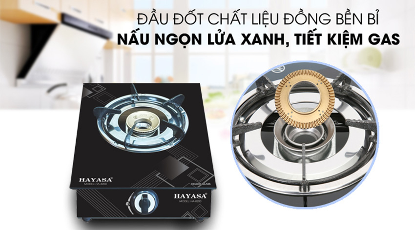 Bếp gas đơn Hayasa HA-8200 Chính Hãng, Giá Rẻ | Nguyễn Kim