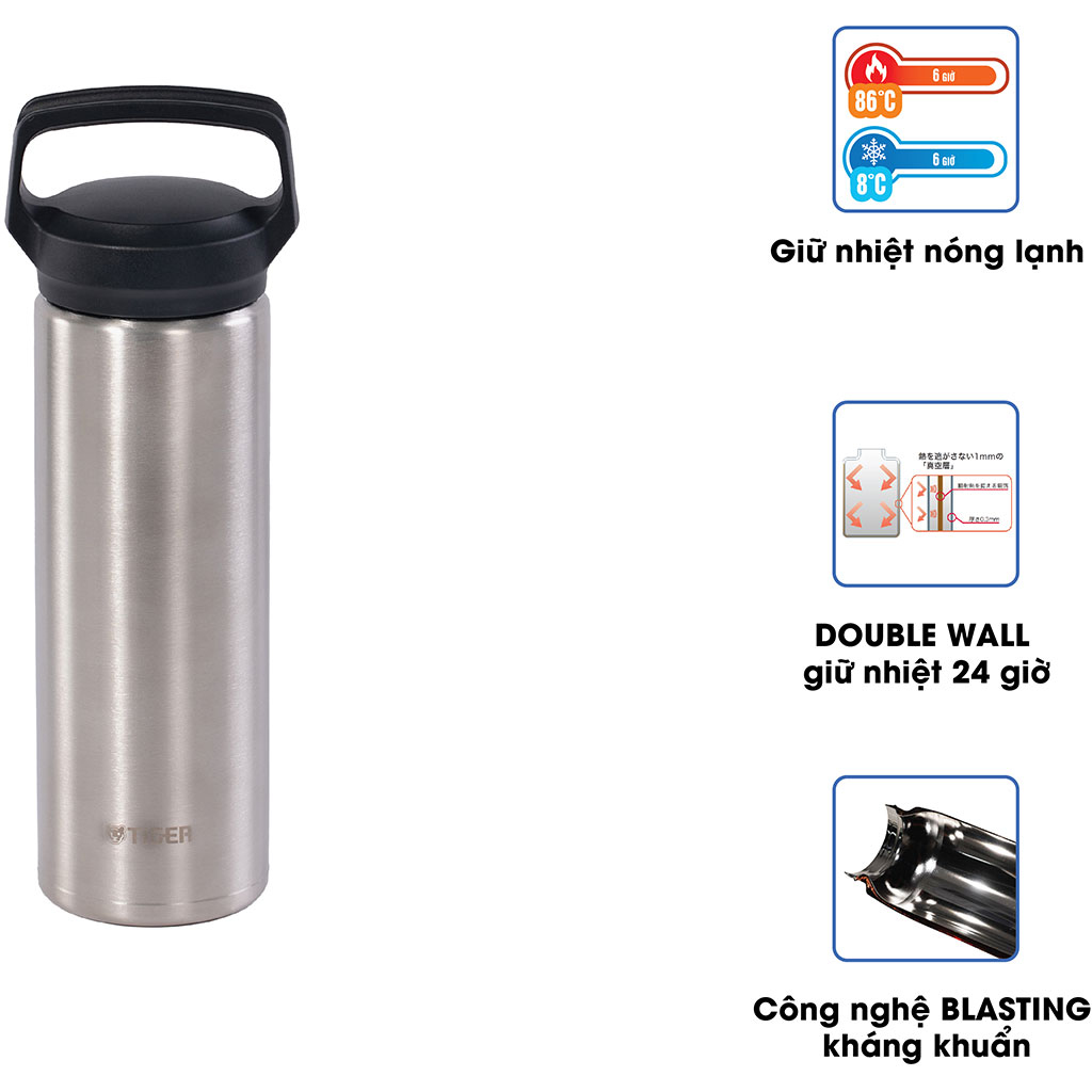 Bình giữ nhiệt Tiger MEA-B048XSV Giá Rẻ, Chính Hãng | Nguyễn Kim