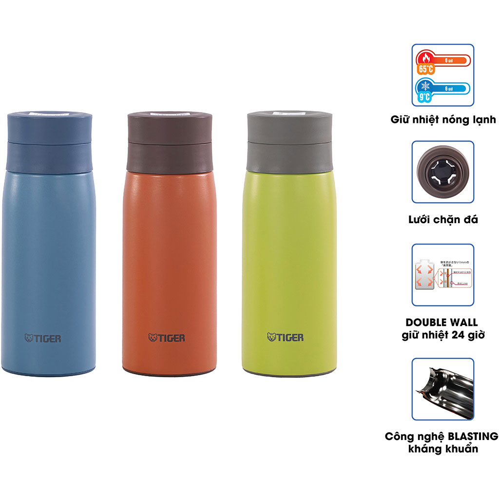 Bình giữ nhiệt Tiger MCY-K035DSV Giá Rẻ, Chính Hãng | Nguyễn Kim