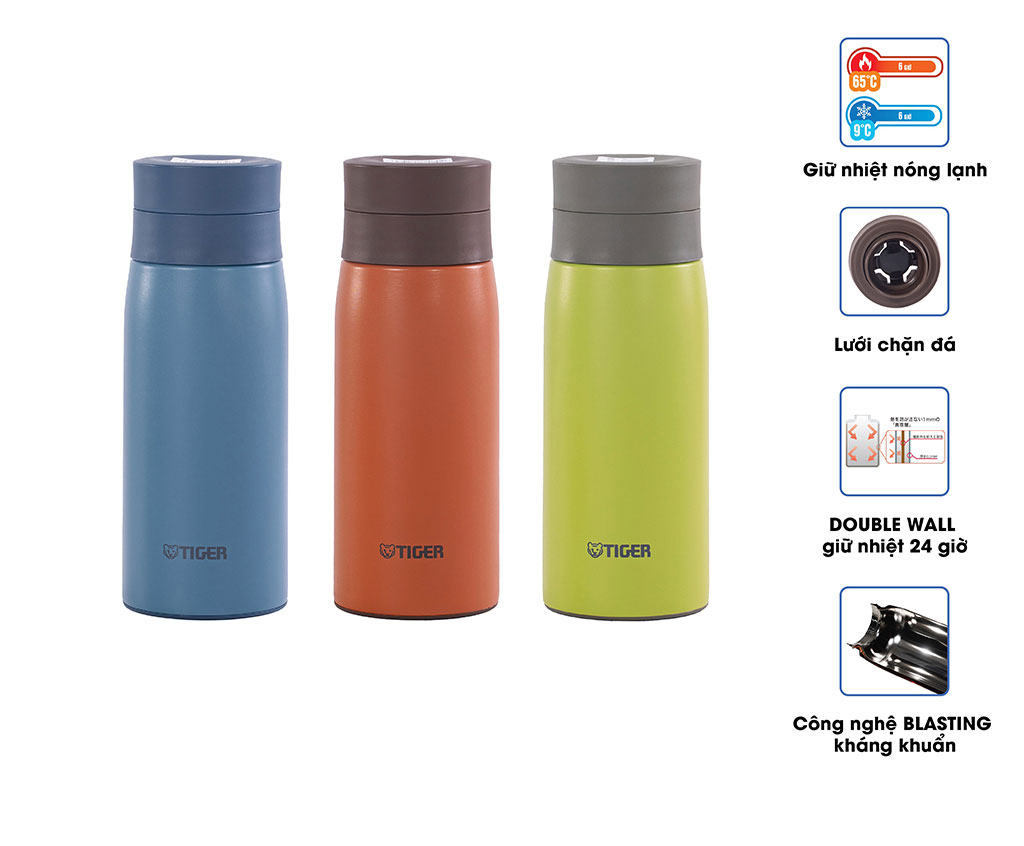 Bình giữ nhiệt Tiger MCY-K035GFV Giá Rẻ, Chính Hãng | Nguyễn Kim