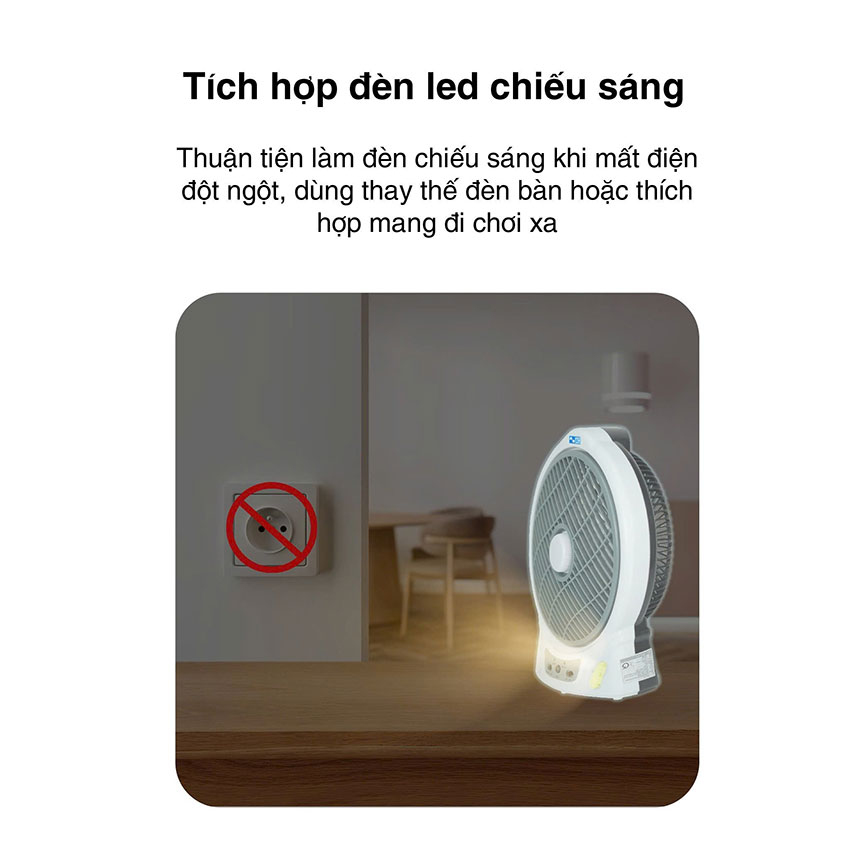 Quạt sạc AC ARF03D106 Giá Rẻ, Chính Hãng | Nguyễn Kim