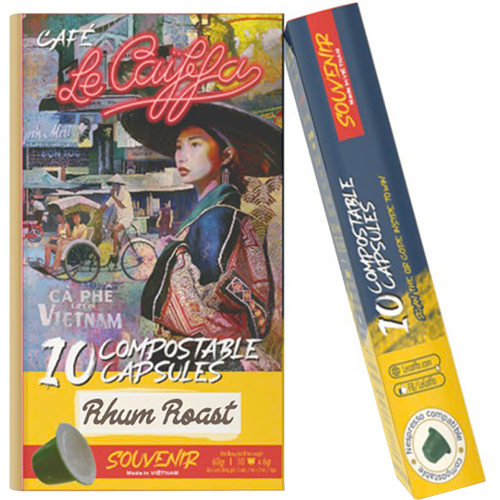 Cà phê viên nén Le Caiffa - Rhum Roast (6 gram/viên) chất lượng tại ...