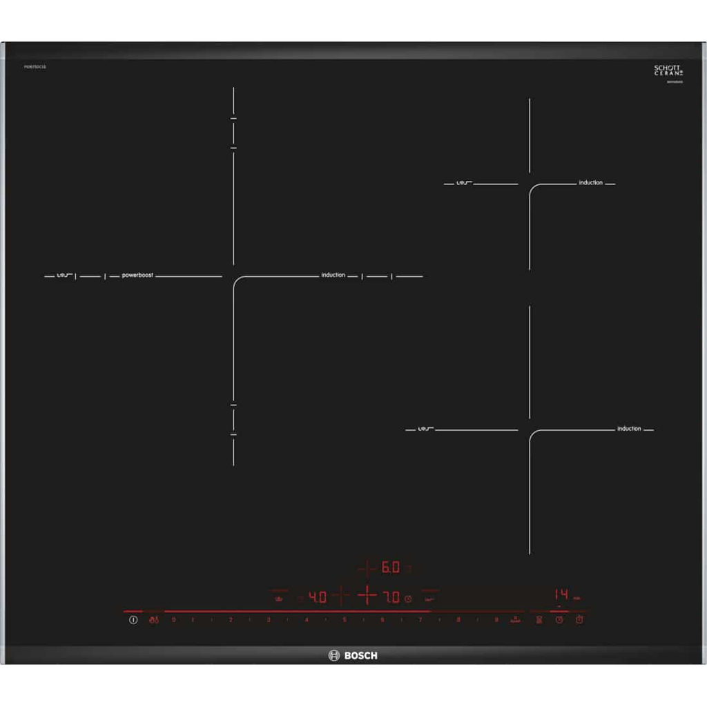 Bếp điện từ Bosch PID675DC1E Giá Rẻ, Chính Hãng, Trả Góp 0%