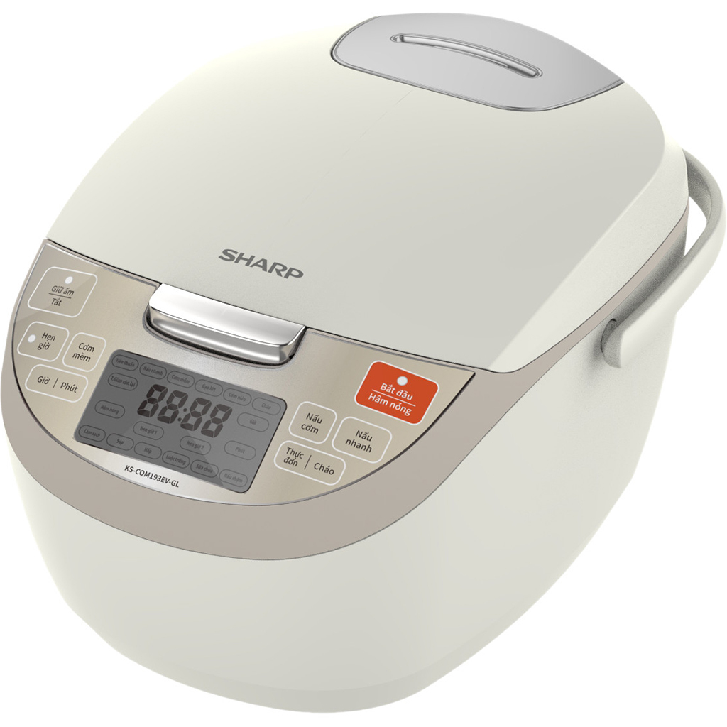 Nồi cơm điện tử Sharp 1.8 lít KS-COM193EV-GL Giá Rẻ, Chính Hãng ...