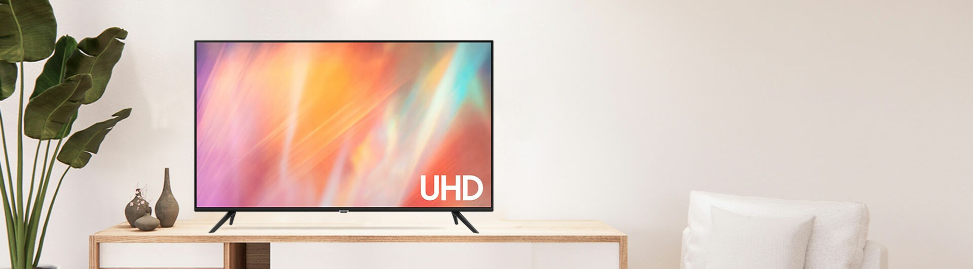 Smart Tivi Samsung UHD 4K 55 inch UA55AU7002KXXV Giá Rẻ, Chính Hãng | Nguyễn Kim