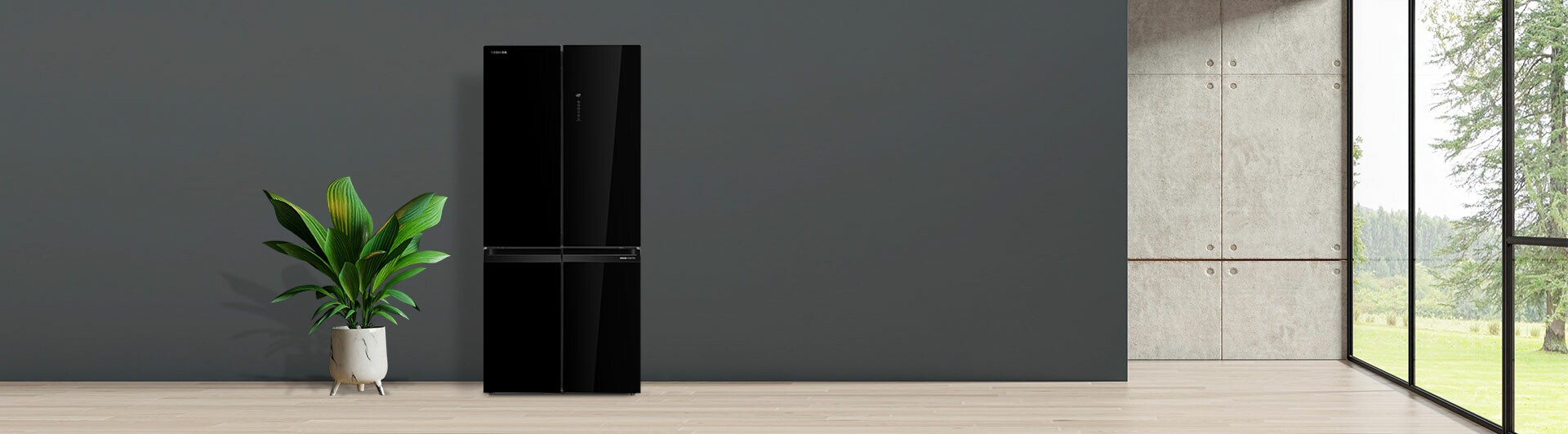 Tủ Lạnh Toshiba Inverter 515 Lít GR-RF677WI-PGV(22)-XK Giá Rẻ | Nguyễn Kim