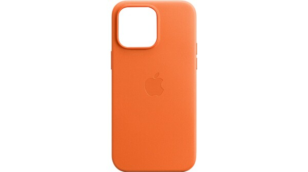 Ốp lưng iPhone 14 Promax Apple Leather Case Orange (MPPR3FE/A) | Nguyễn Kim