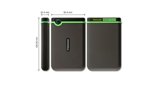 Ổ cứng Transcend 500GB StoreJet 2.5 M3 giá rẻ tại nguyenkim.com