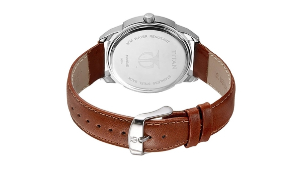 Đồng hồ đeo tay Titan 1585SL07 bền đẹp giá rẻ tại Nguyễn Kim