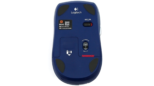 Chuột vi tính không dây Logitech M545 màu xanh giá rẻ tại Nguyễn Kim