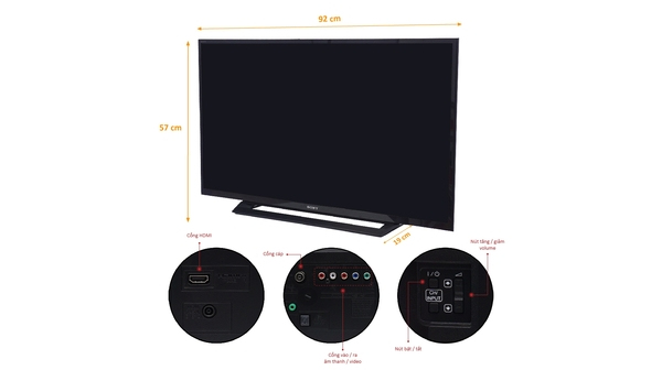 Tivi Sony 40 inches 40R350D giá tốt tại Nguyễn Kim