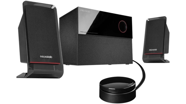 Loa vi tính Microlab M200/2.1 màu đen, giá rẻ tại Nguyễn Kim