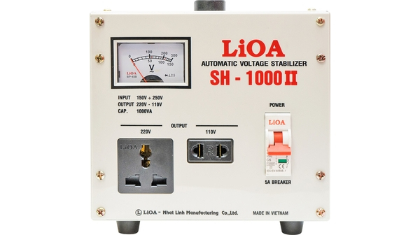 Ổn áp Lioa 1P SH-1KVA II SH-1000II giá hấp dẫn tại Nguyễn Kim