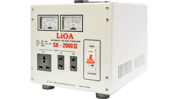Ổn áp Lioa 1P SH-2KVA II SH-2000II giá ưu đãi tại Nguyễn Kim