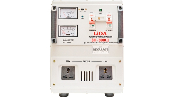 Ổn áp Lioa 1P SH-5KVA II SH-5000II giá tốt tại Nguyễn Kim
