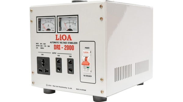 Ổn áp Lioa 1P DRI-2KVA II DRI-2000II giá ưu đãi tại Nguyễn Kim