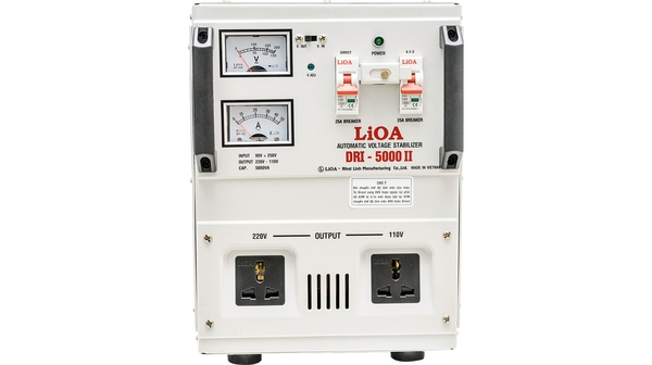 Ổn áp LIOA 1P DRI-5KVA II DRI-5000II chính hãng tại Siêu thị điện máy Nguyễn Kim
