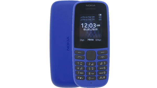 Điện Thoại Nokia 105 DS VN Blue (2019) | Nguyễn Kim