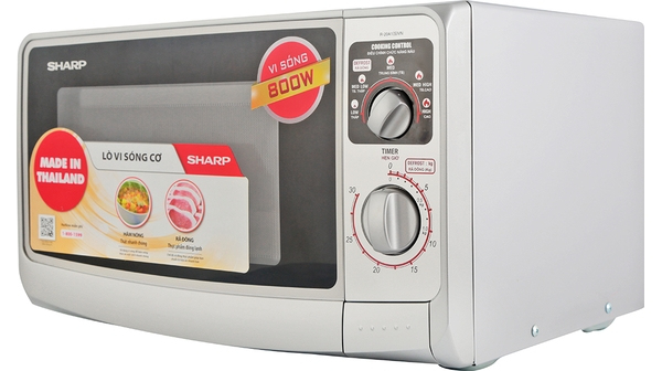 Lò Vi Sóng Sharp 22 lít R-20A1(S)VN Giá Tốt | Nguyễn Kim