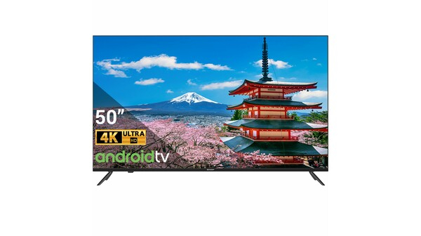 Android Tivi Sharp 4K 50 inch 4T-C50EK2X Chính Hãng, Trả Góp 0%