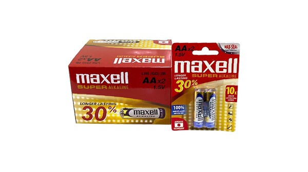 Pin Super Alkaline AA vỉ 2 viên Maxell LR6AAPRO Giá Rẻ | Nguyễn Kim