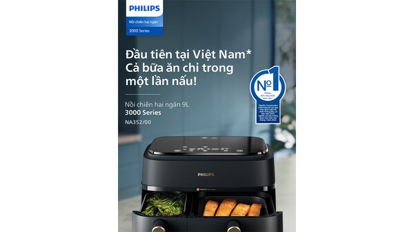 Nồi chiên không dầu Philips NA352/00 Giá Rẻ, Chính Hãng | Nguyễn Kim