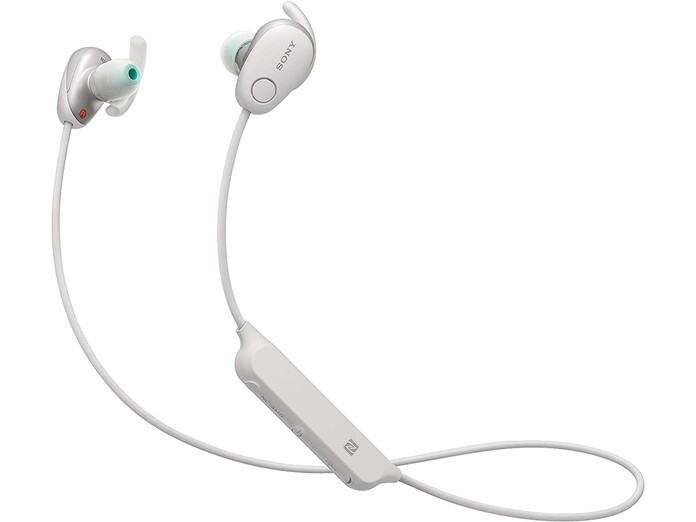 Tai nghe Sony WI-SP600N/WME màu trắng giá rẻ tại Nguyễn Kim