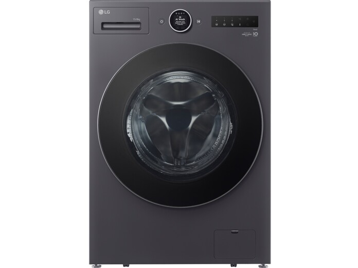 Máy giặt sấy LG AI DD™ 2.0 Inverter 15/8kg F2515RNTG Chính Hãng | Nguyễn Kim