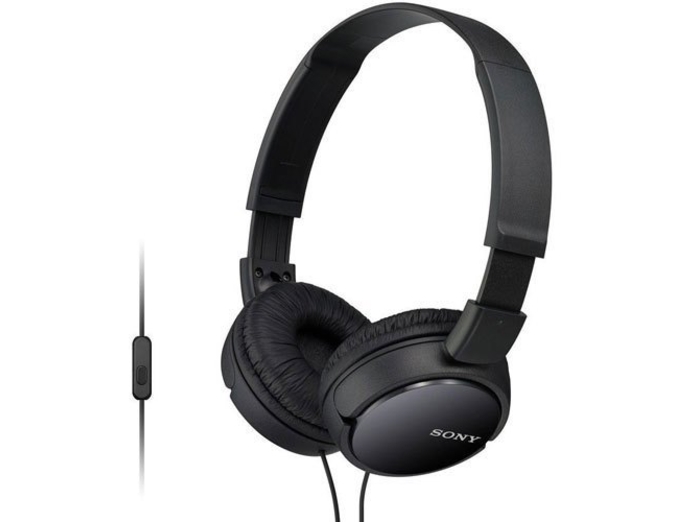 Tai Nghe Sony MDR-ZX110AP/BCE có mic giá rẻ tại nguyenkim.com