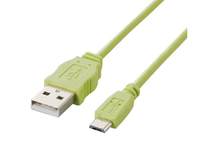 Dây cáp micro USB Elecom MPA-AMBCL12GN màu xanh lá tại nguyenkim.com