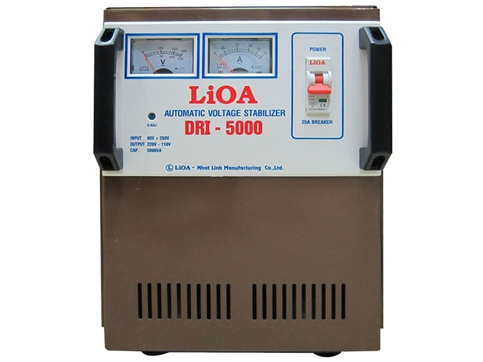 Ổn áp Lioa 1P DRI-5KVA - DRI-5000 chính hãng | nguyenkim.com