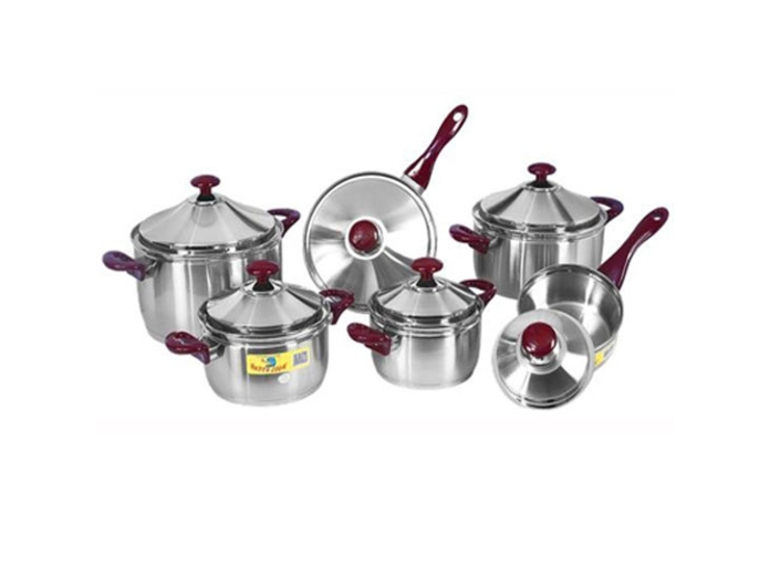 BỘ NỒI HAPPY COOK HC12C - - Siêu thị điện máy Nguyễn Kim