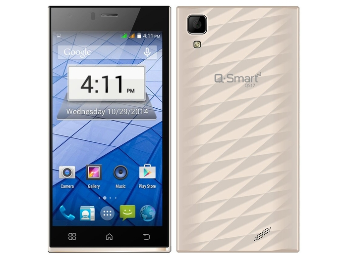 Điện thoại Q-Smart QS17 ánh vàng giá khuyến mãi tại nguyenkim.com