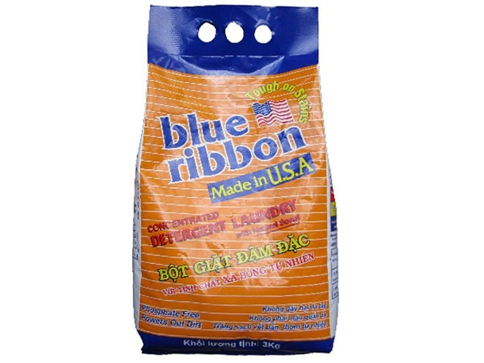 Bột giặt Blue Ribbon 3kg đậm đặc giá tốt tại nguyenkim.com