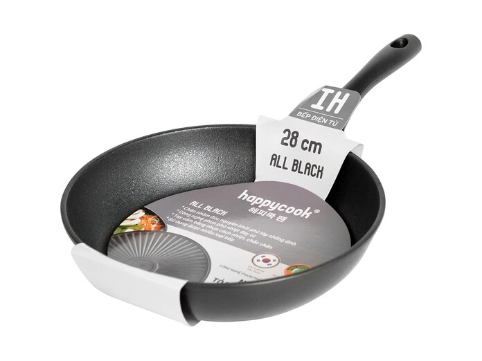 Chảo đúc Happy Cook All Black TBFP-28IH 28 cm Giá Rẻ | Nguyễn Kim